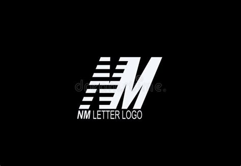 Letter Nm Logo Stock Illustrations 1309 Letter Nm Logo Stock