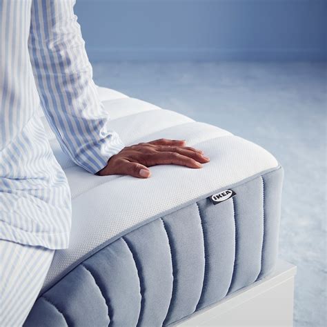 ValevÅg Matelas à Ressorts Ensachés Fermebleu Clair 140x200 Cm Ikea
