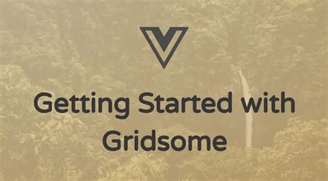 Getting Started With Gridsome