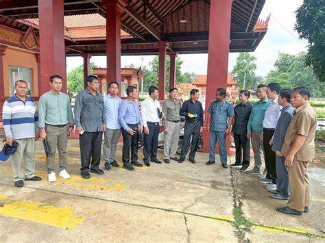 ការចុះពិនិត្យស្ថានភាពការងារជួសជុលស្ដារឡើងវិញកំណាត់ផ្លូវជាតិលេខ៧ ចាប់ពីស្ពានសេកុង