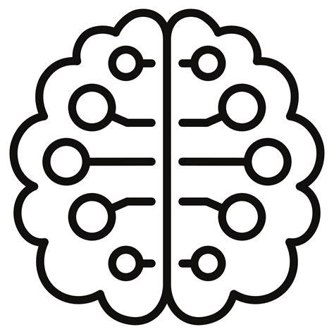 Machine Learning Model Icon Line Vector Illustration Vector Art At Vecteezy