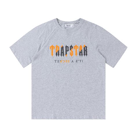 Trapstar Its A Secret Gråoransje Dripwearno