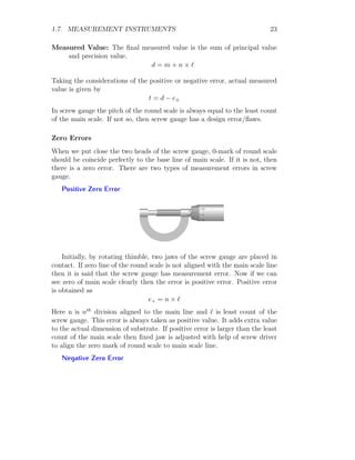 Notes Of Units Dimensions Errors For IIT JEE By Arun Umrao PDF