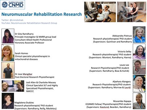 Neuromuscular Rehabilitation Centre For Neurorehabilitation Ucl University College London
