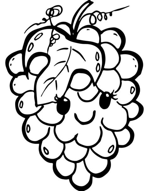 Uvas Para Colorir Uva Para Colorir Desenho De Uva Desenhos Para Colorir