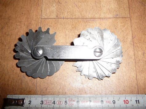 Poloměrové šablony RÁdiusovÉ Měrky Zbrojovka R 1 7mm Čz Levně Aukro