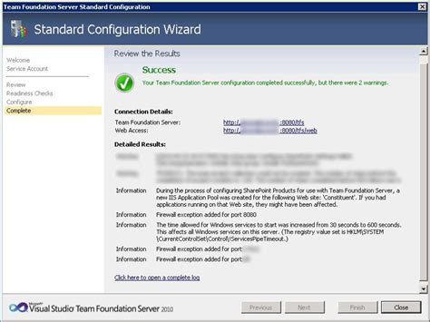 Visual Guide To Setting Up And Using Team Foundation Server 2010 Part 1 Setup And