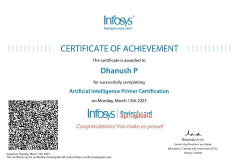 Datascience Continuouslearning Professionaldevelopment Infosysspringboard Dhanush P