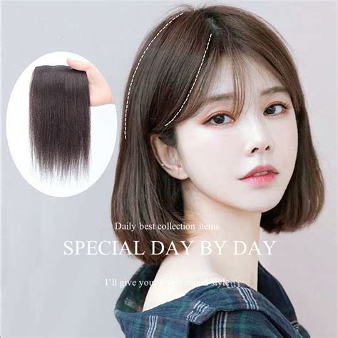 무료배송 Dn9ne 부분가발 헤어피스 10cm 볼륨 똑딱이 붙임머리 여자 가발