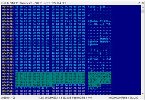 Filesystems How Do You Interpret The Cluster Chain Run In An Ntfs Mft