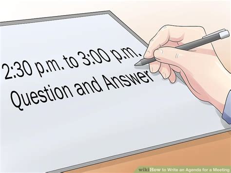 How To Write An Agenda For A Meeting With Sample Agendas