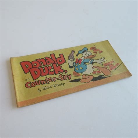 Cheerios 1947 Walt Disney Mini Comic Book X 1 Donald Duck Counter Spy