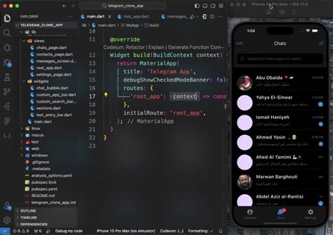 Video Muhamed ♡︎ On Linkedin A New Flutter Project 🚀 ~ Clone