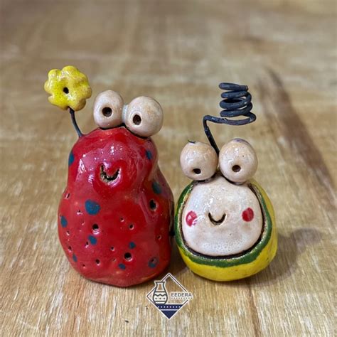 مجسمه سفالی هیولای ابله طرح سیزده فروشگاه ایدرا