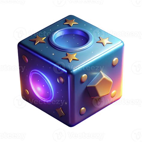 Magnificent Rustic Cosmic Cube 3d Render Exclusive 56607580 Png