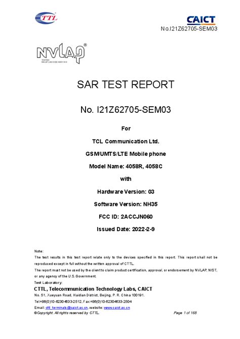 Tcl Communication 4058r