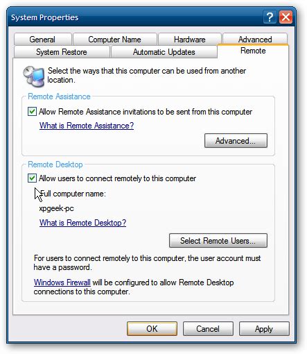 use remote desktop to access other computers on a small office or home
