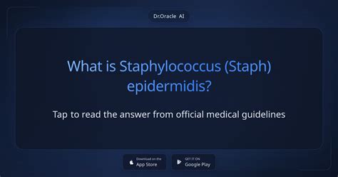 What Is Staphylococcus Staph Epidermidis