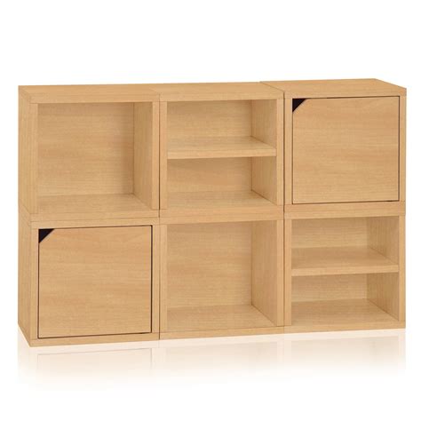 Natural Wood Storage Cubes At Gemma March Blog