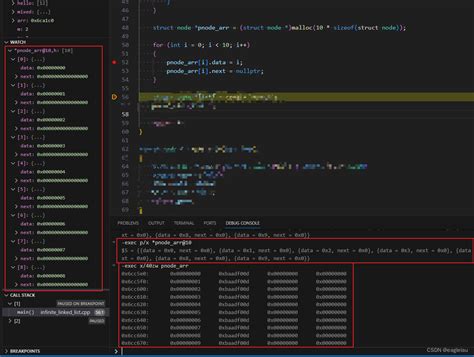Vscode Debug Skills Vscode如何看二维数组的值 Csdn博客