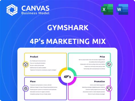 Gymshark Marketing Mix Analysis Canvas Swot Pestel And Bcg Matrix Editable Templates For Startups
