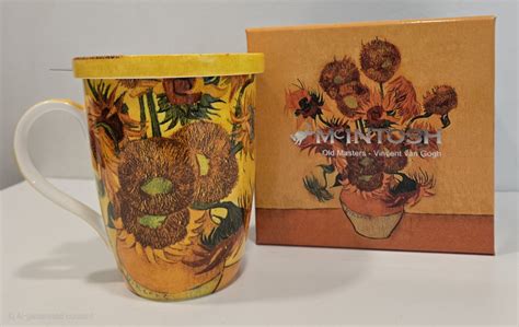 Van Gogh Sunflower Grande Mug Rowles Fine Art Gallery