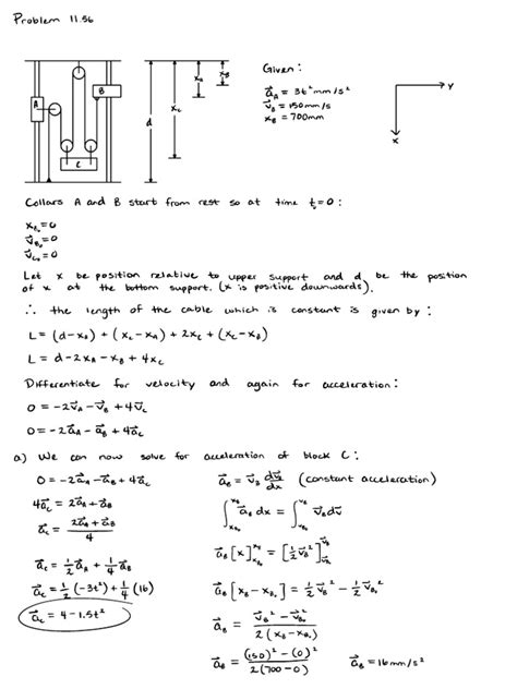 Dynamics Assignment 1 Pdf Temporal Rates Physics