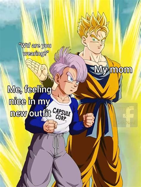 Dragon Ball Memes Preppy Nerd X Goth Nerd On Facebook Dragon Ball Super Funny Anime Dragon