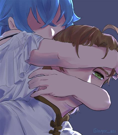 Roxy Migurdia And Rudeus Greyrat Mushoku Tensei Drawn By Ginqer021