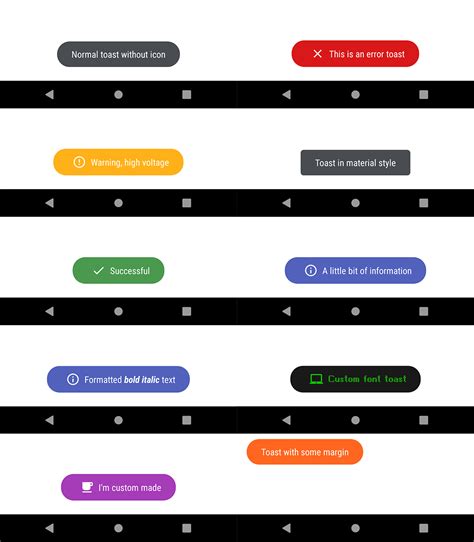 Toaster The Basic Toast But With More Options Codekk Androidopen