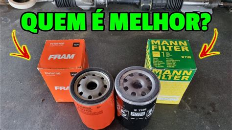 DiferenÇas De Filtros De Óleo 1º Linha Do Mercado Youtube