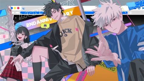 Link Click Character Design Cute Patterns Wallpaper Haikyuu Fanart