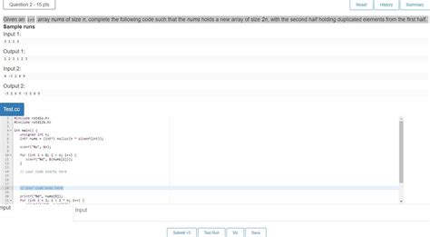 Solved Testcc Hus Ludiul Blue Scanf Andn For Int I