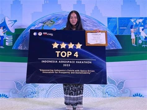 Mahasiswi Data Science Binus University Raih Penghargaan Aplikasi Terbaik Di Indonesia Aerospace