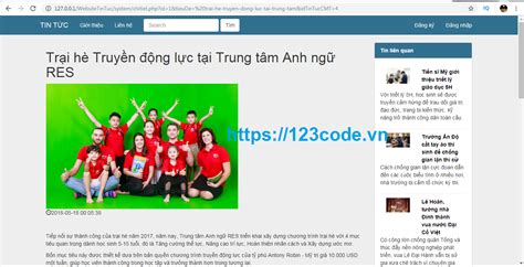 Full source code website tin tức php thuần chuẩn seo