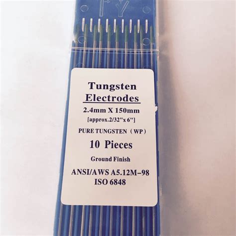 10pcs Wp Pure Tungsten Tig Welding Tungsten Electr Vicedeal