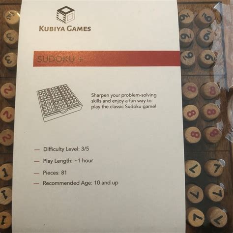 sudoku wooden sudoku coding puzzle sudoku puzzle game for one