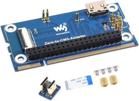waveshare pi zero 2w to cm3 cm3 adapter based on raspberry pi 2w