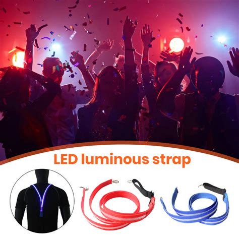 Luminous Strap Onoff Control Built In Battery Waterproof Personality Trendy Entertainment