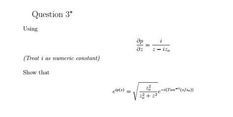 Solved Using Treat I As Numeric Constant Show That