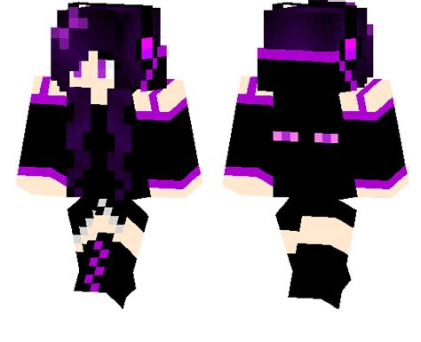 Minecraft Ender Girl Skin