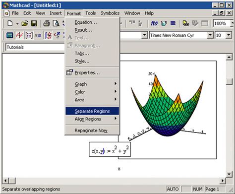 Root в Mathcad функция Root Mathcad 12 руководство