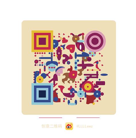 创意二维码 李拜天同学 站酷zcool