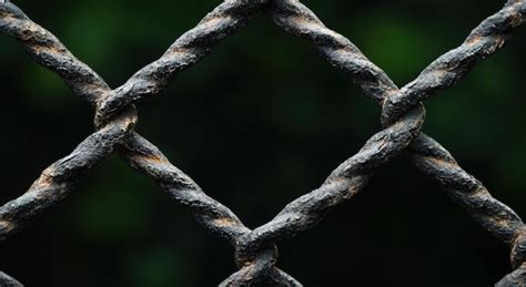 Intricate Metal Lattice Structure Against Dark Background Premium Ai Generated Image