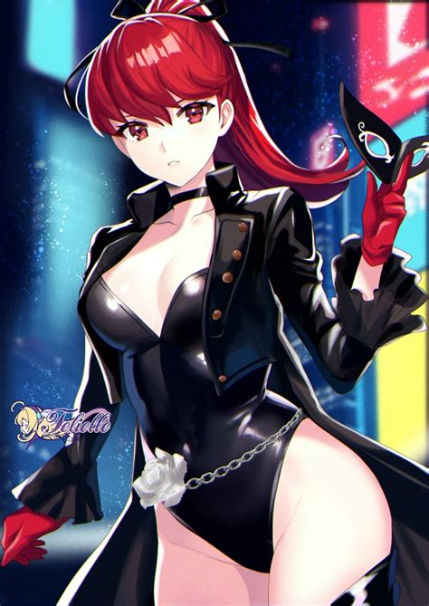 Yoshizawa Kasumi Persona And 2 More Drawn By Felielle Danbooru