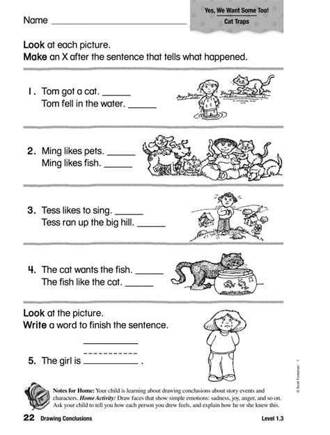 drawing conclusions interactive worksheet live worksheets worksheets library