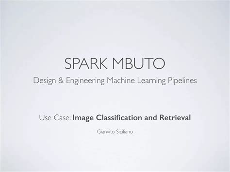 image classification and retrieval on spark ppt