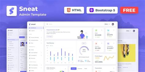 Github Themeselection Sneat Html Admin Template Free Most Powerful And Comprehensive Free