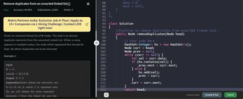Avyaan Verma On Linkedin 100daysofcode Drgvishwanathan Java Datastructuresandalgorithms