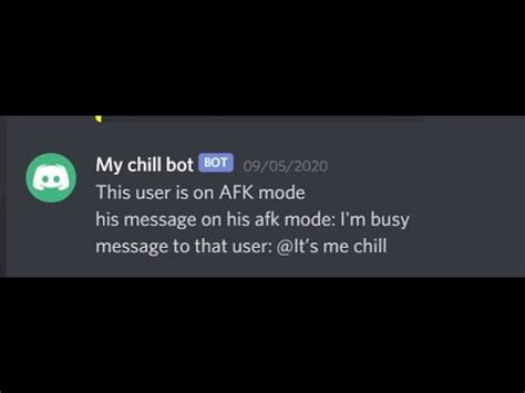 How To Make AFK In Your Discord Bot Easy YouTube